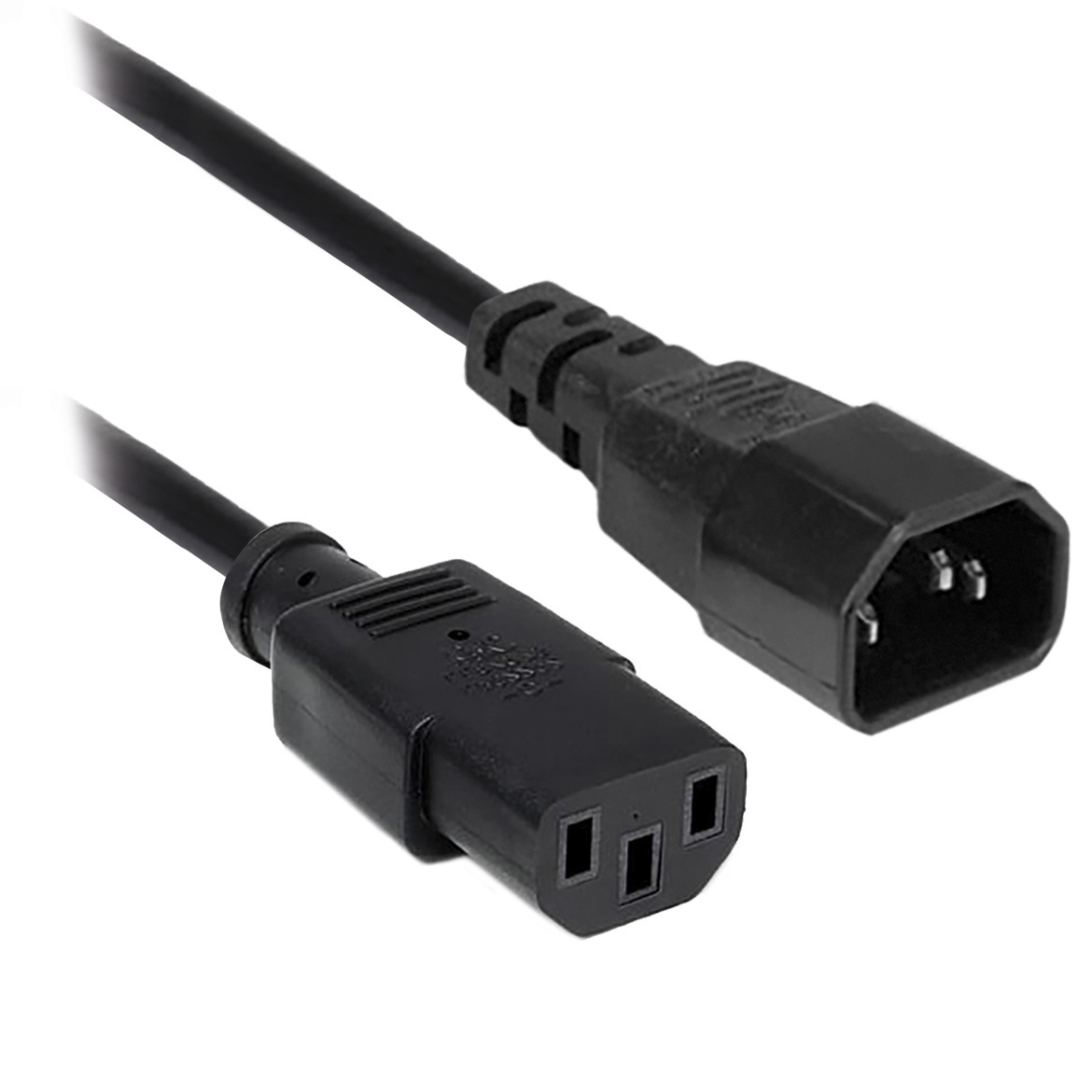 CABLE DE CORRIENTE PARA CPU A MONITOR, 1.8 METROS :: DataComponents Mayoreo