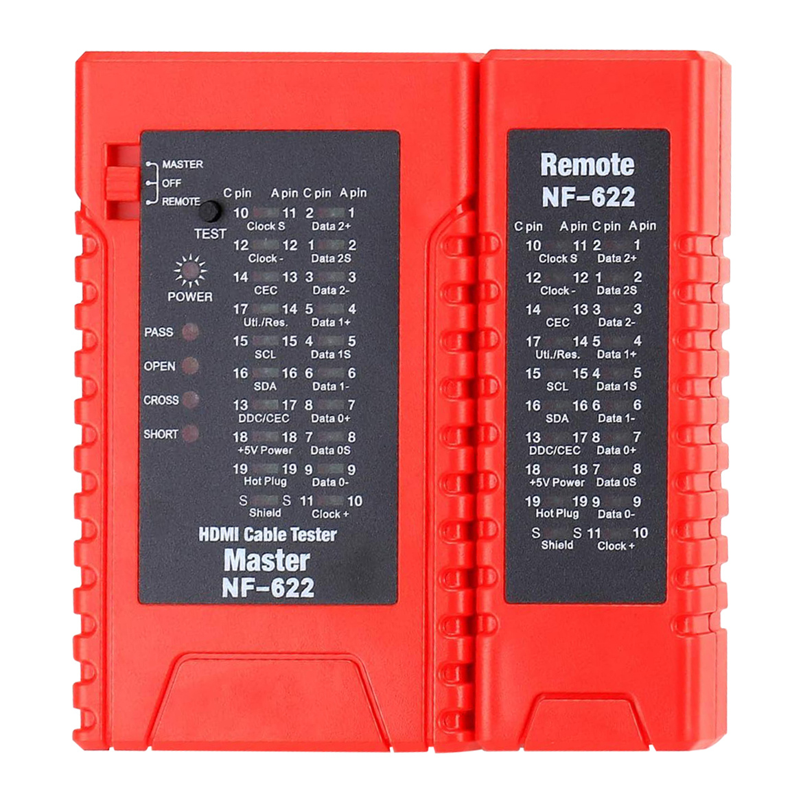 PROBADOR DE CABLES HDMI TIPO A Y C :: DataComponents Mayoreo