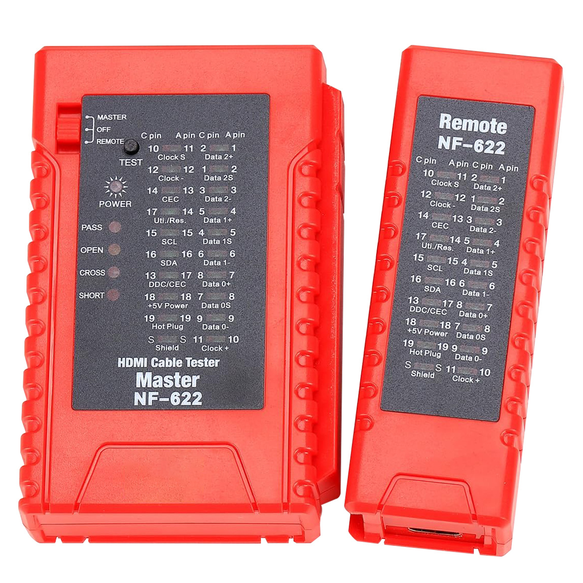 PROBADOR DE CABLES HDMI TIPO A Y C :: DataComponents Mayoreo