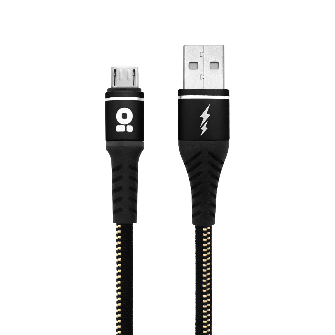 CABLE USB V2.0 TIPO MICRO "B", 1 m, DENIM NEGRO :: DataComponents Mayoreo