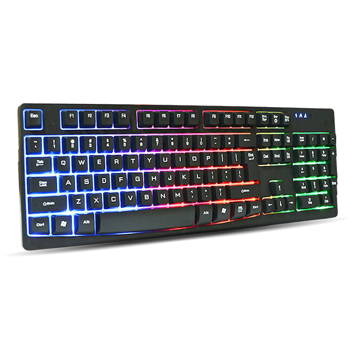 TECLADO USB ILUMINADO RGB K630 :: DataComponents Mayoreo
