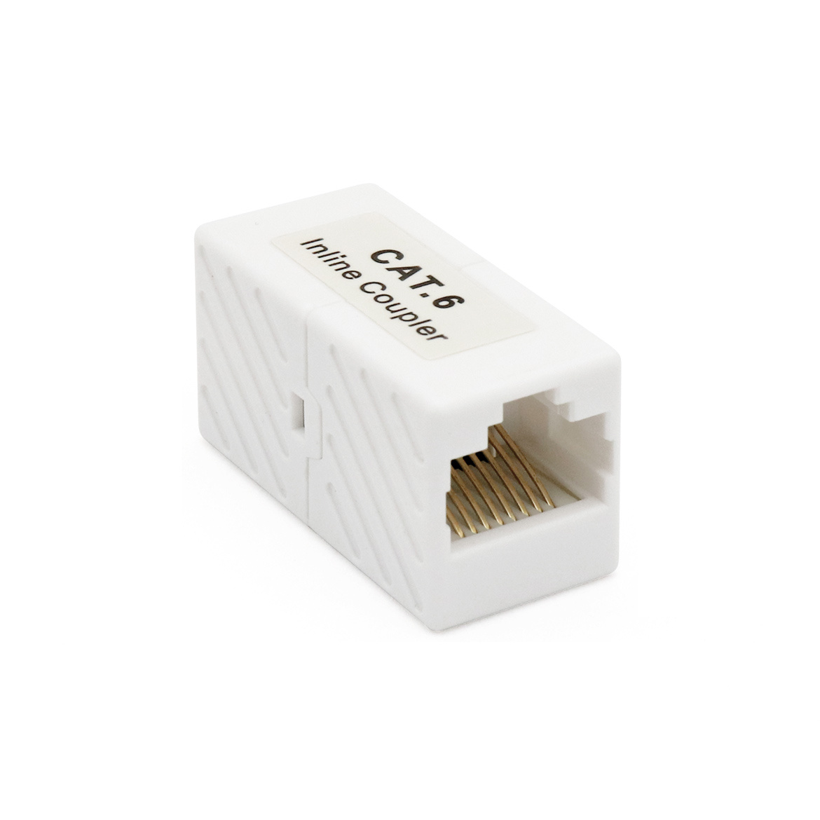 COPLE RJ45, BLANCO, CAT6 :: DataComponents Mayoreo